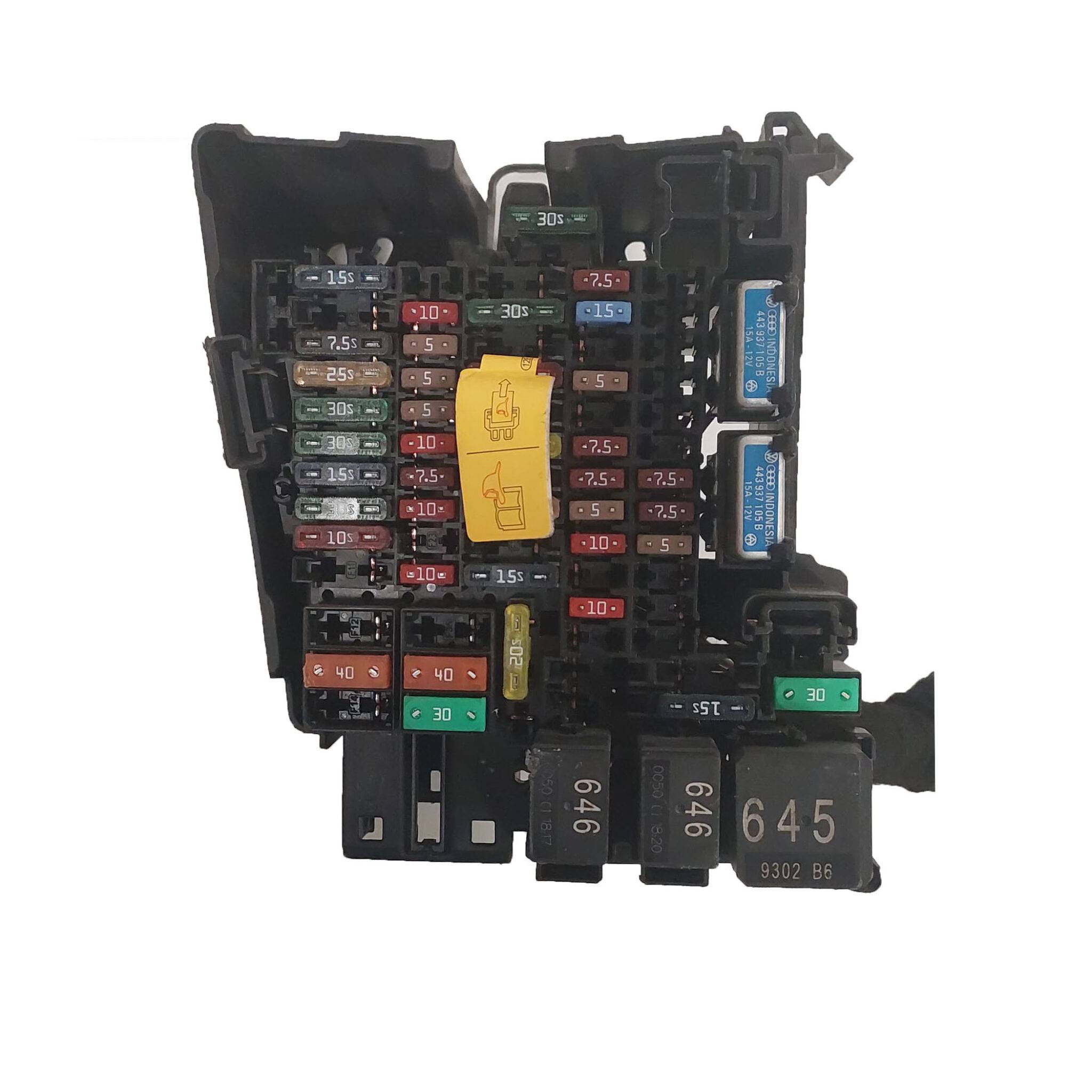 VW ID4/ID6 DRIVER SIDE CABIN FUSE & RELAY FULL SET - Electric Cars and ...
